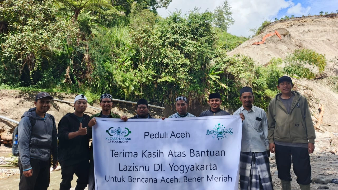 LAZISNU Se-DIY Salurkan Rp315 Juta Bantuan Kemanusiaan untuk Wilayah ...